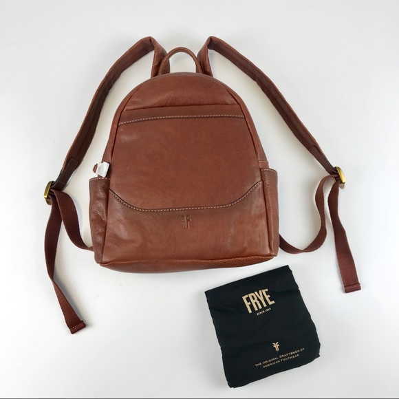 Frye | Bags | Nwt Frye Leather Backpack Cognac | Poshmark